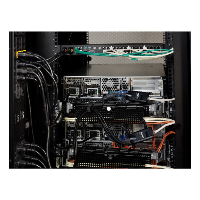 KVM1116R, APC, Teclado, video y mouse 2G, digital/IP, 1 usuario remoto ...